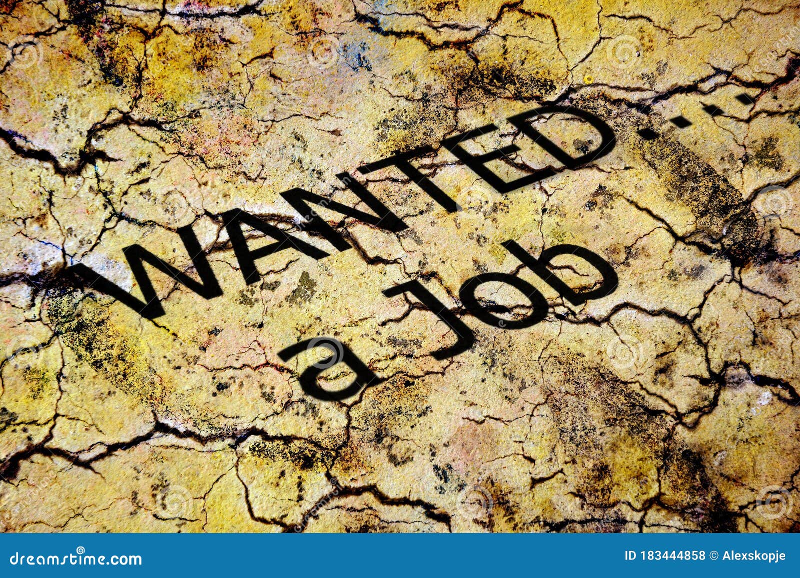 Job wanted stock photo. Image of newspaper, classified - 183444858