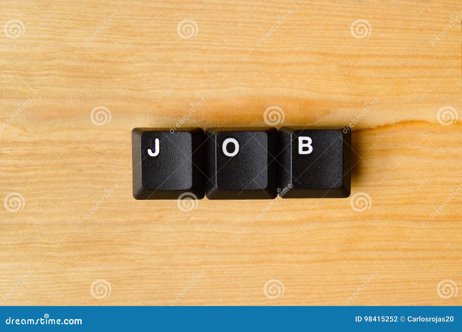 Job word stock photo. Image of typo, work, alphabet, word - 98415252