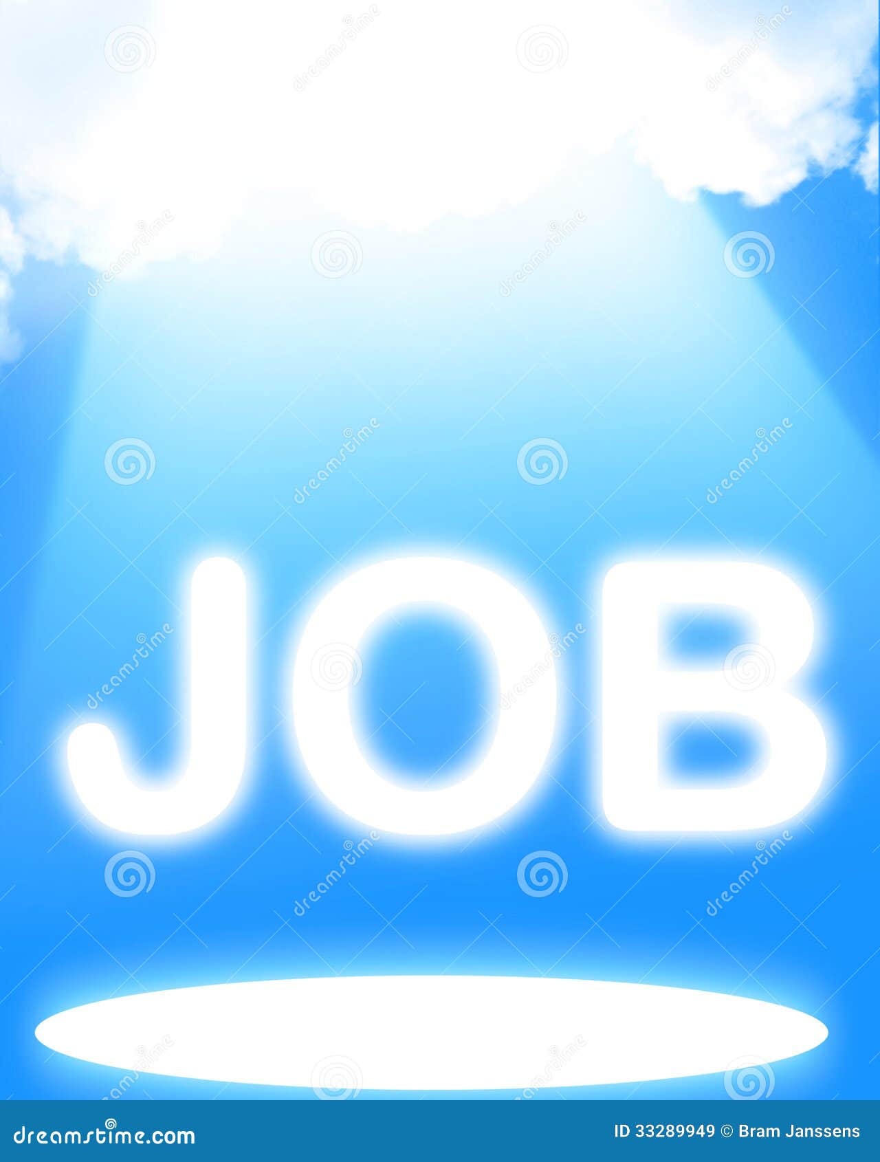 Job stock illustration. Illustration of resume, text - 33289949