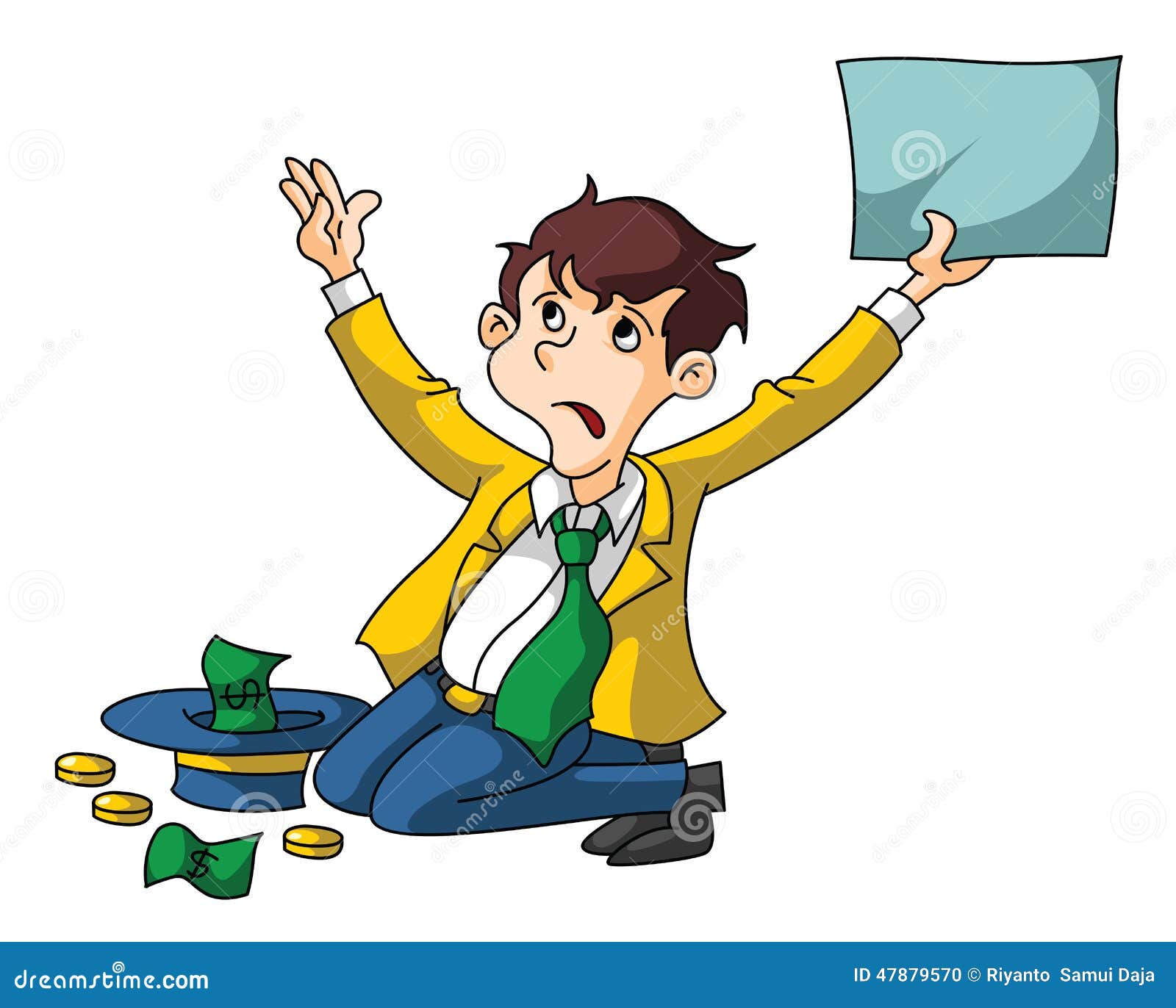Jobless Vector Illustration | CartoonDealer.com #11785426