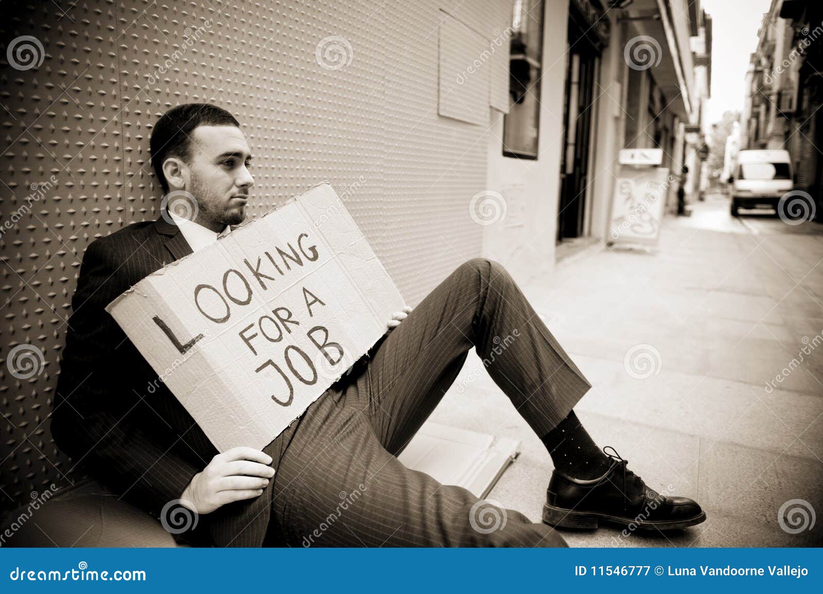 Jobless Man Royalty Free Stock Photography - Image: 11546777