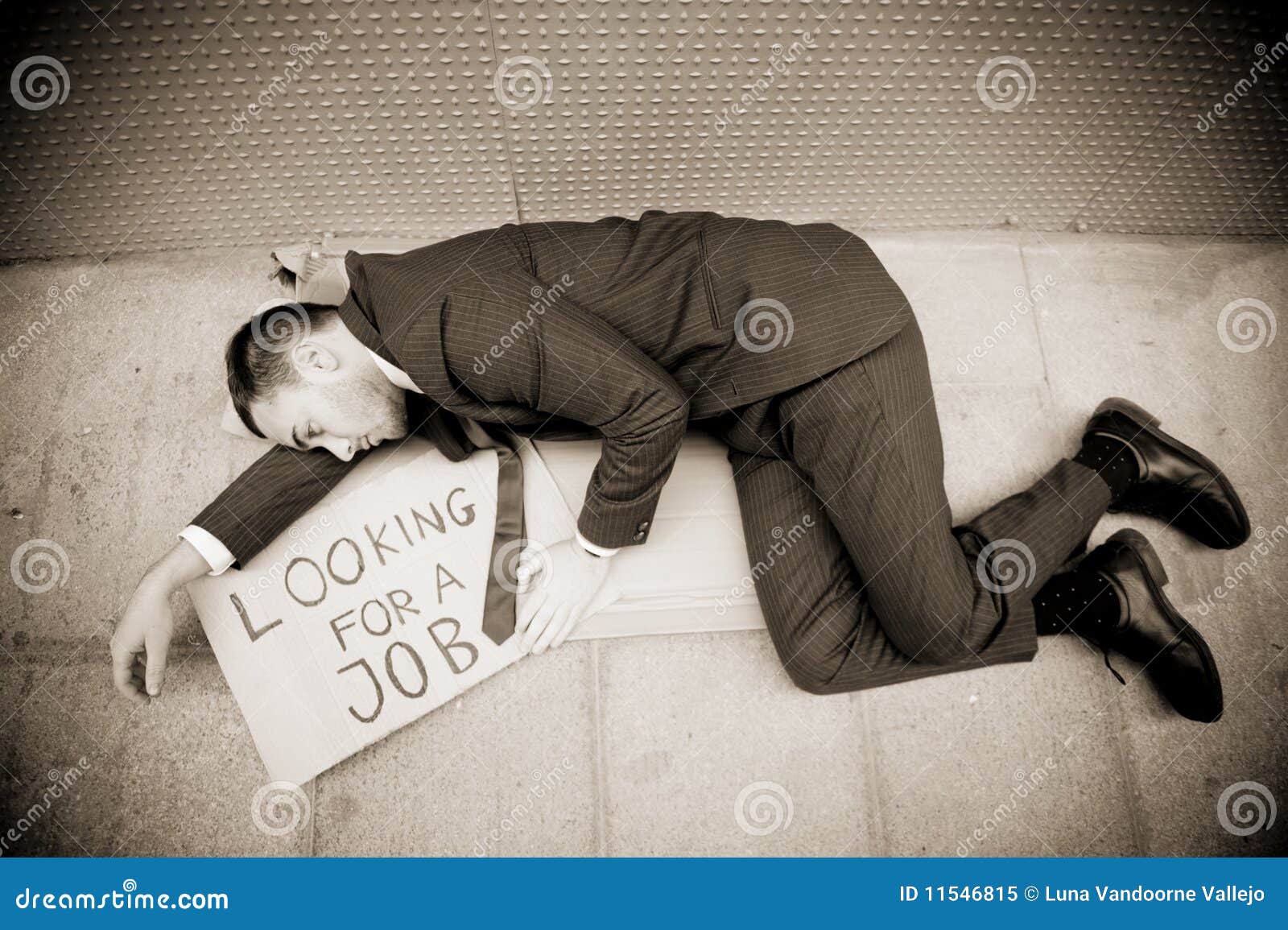 Jobless Man Royalty Free Stock Photo - Image: 11546815