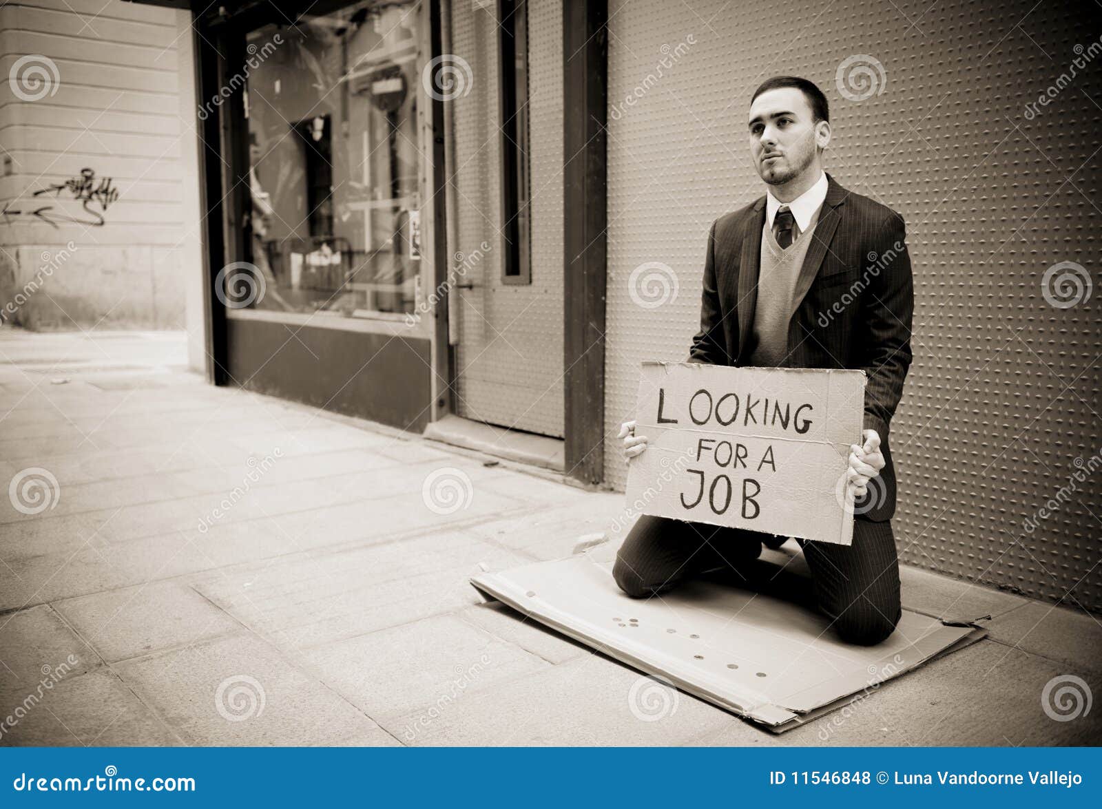 Jobless Man Royalty Free Stock Photos - Image: 11546848