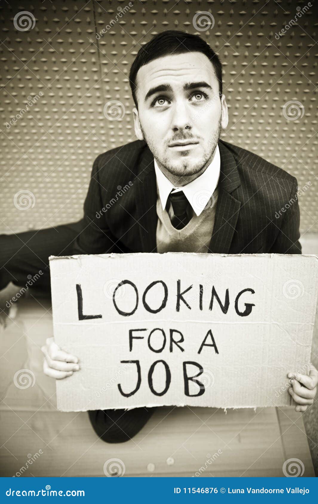 Jobless man stock photo. Image of businessman, business - 11546876