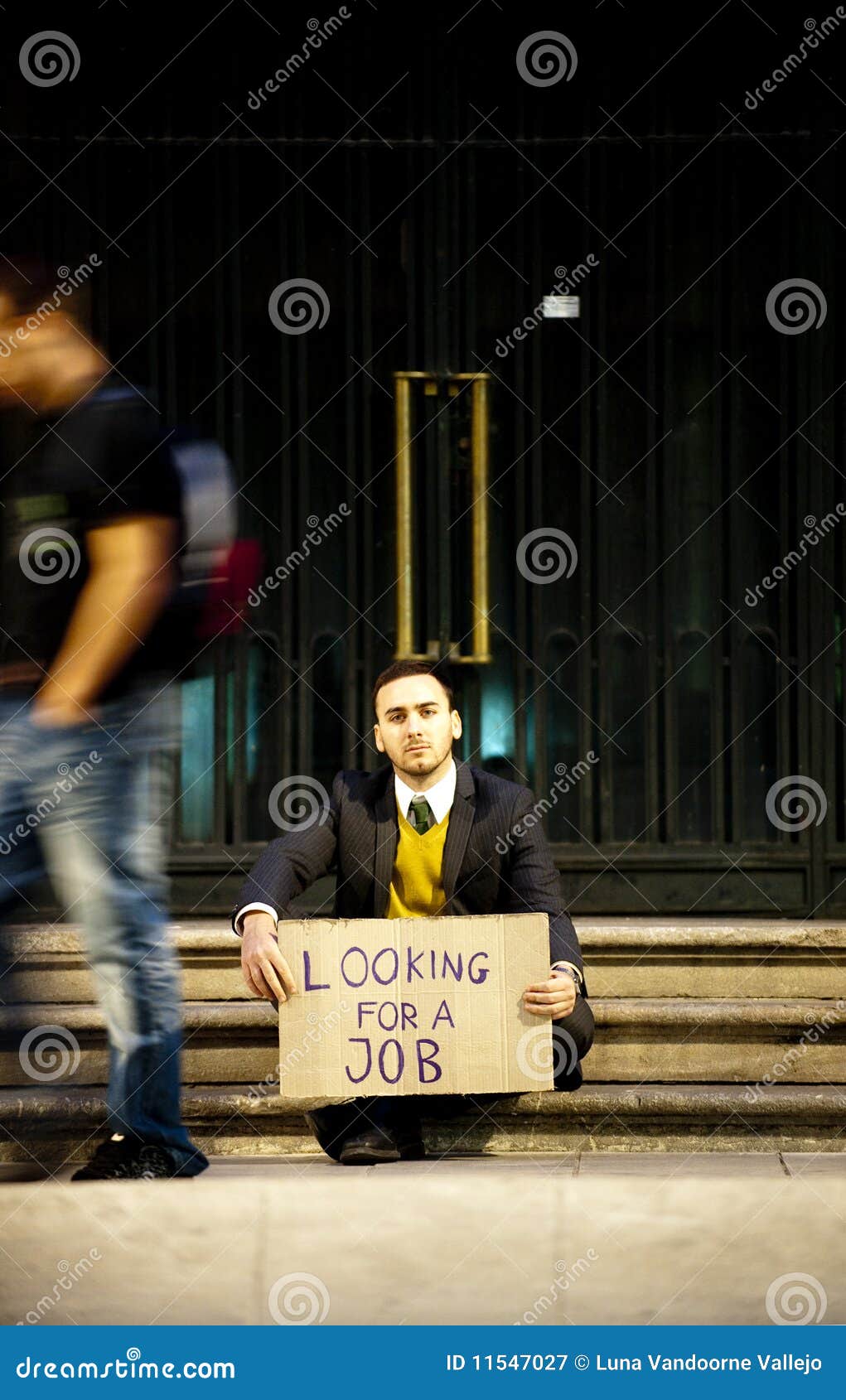 Jobless man stock image. Image of finance, businessman - 11547027