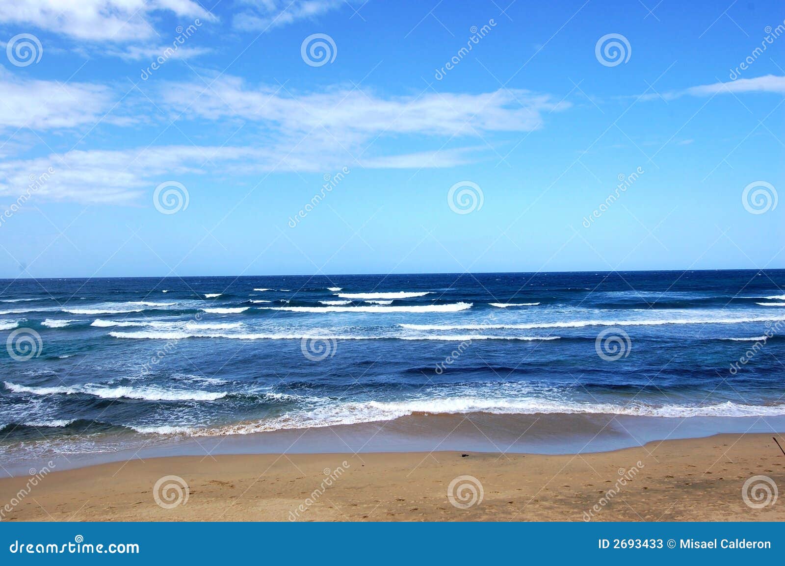 Jobos Beach stock image. Image of playa, blue, caribe - 2693433