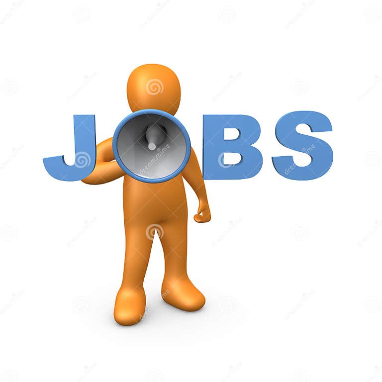 Jobs stock illustration. Illustration of corporate, hiring - 5179207