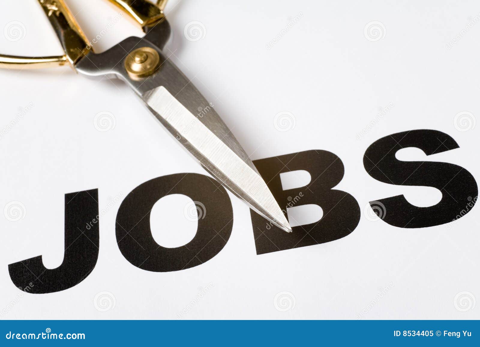 Jobs Cut stock image. Image of firing, economic, issues - 8534405