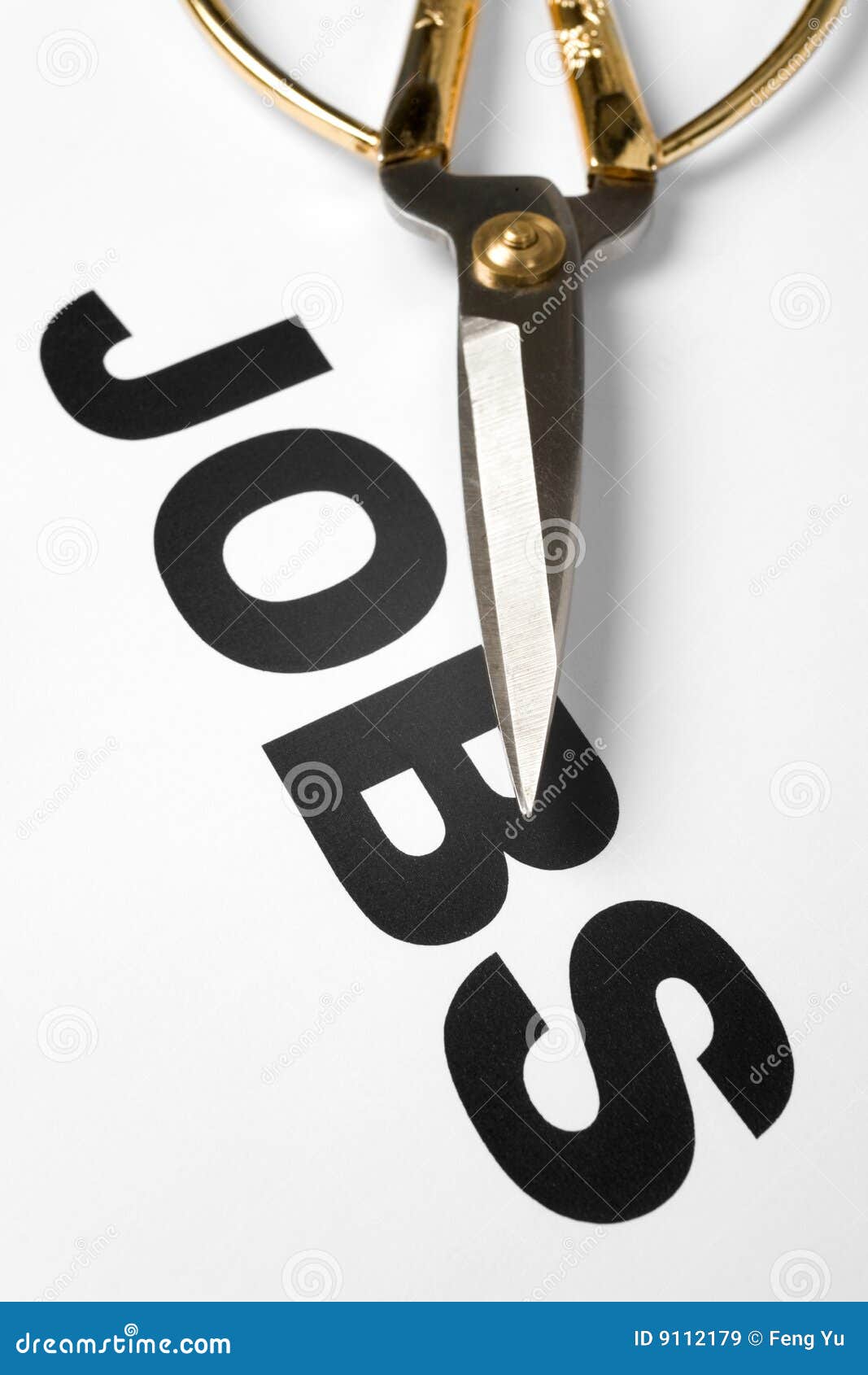 Jobs Cut stock image. Image of economy, recession, occupation - 9112179