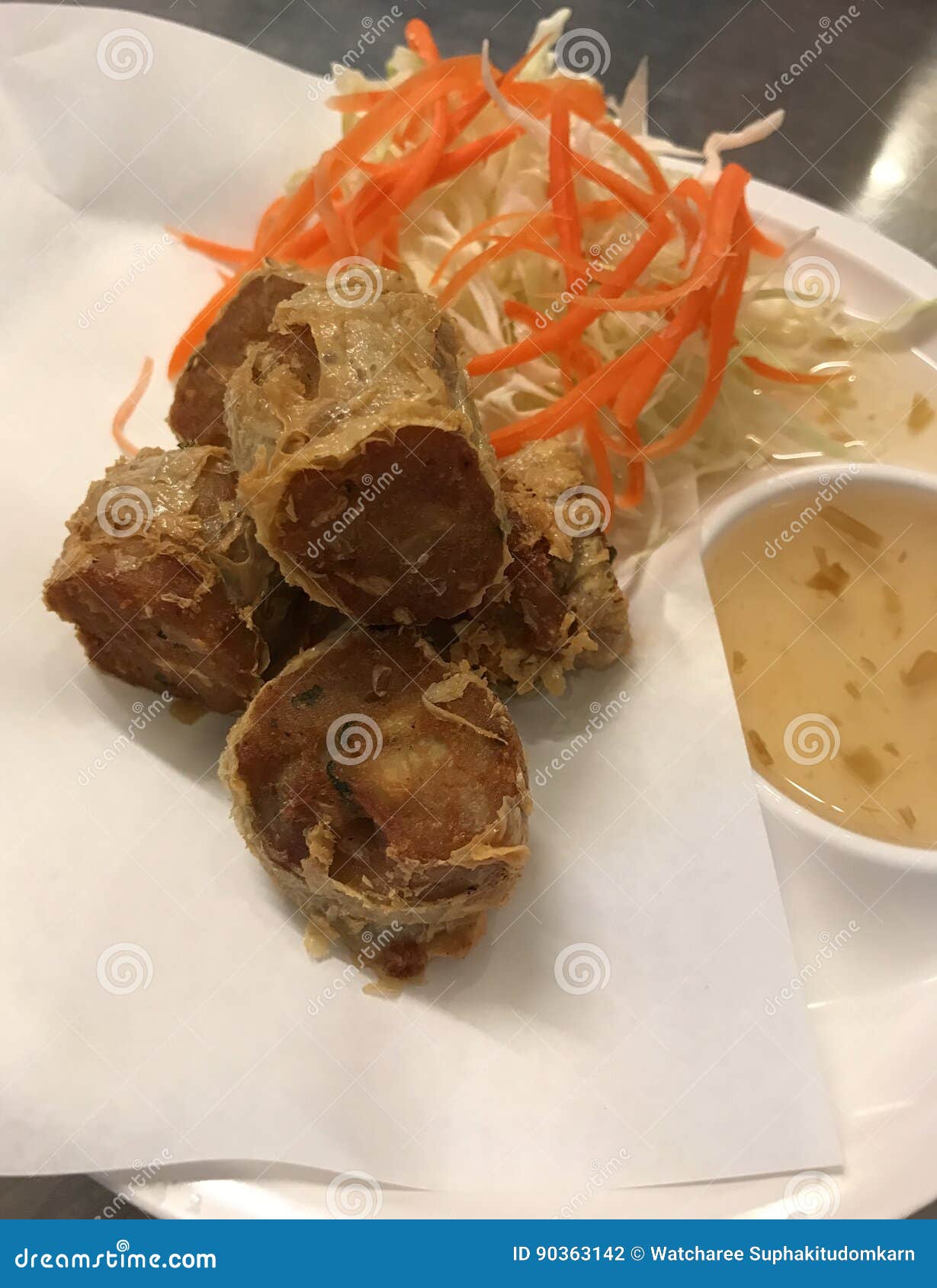 Jock Shell Crab or Hoi Jor. Stock Photo - Image of popular, pork: 90363142