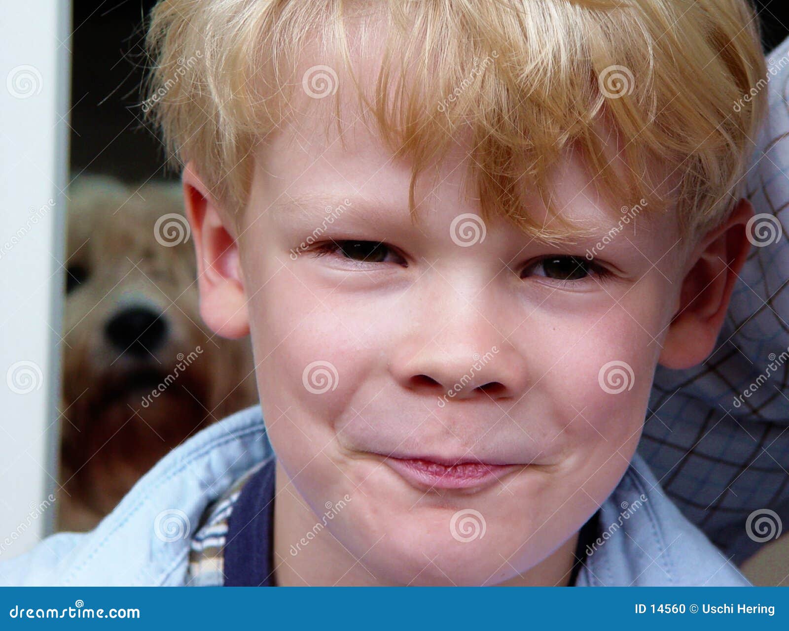Jocular boy stock photo. Image of toddlers, joke, portrait - 14560