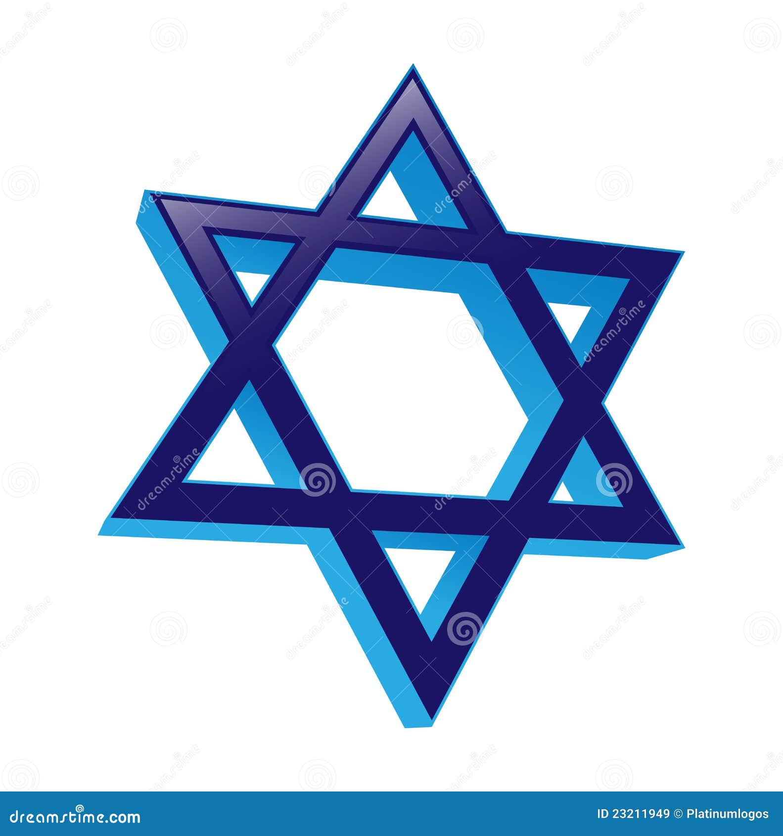 Jodenster vector illustratie. Illustration of ster, judaïsme - 23211949