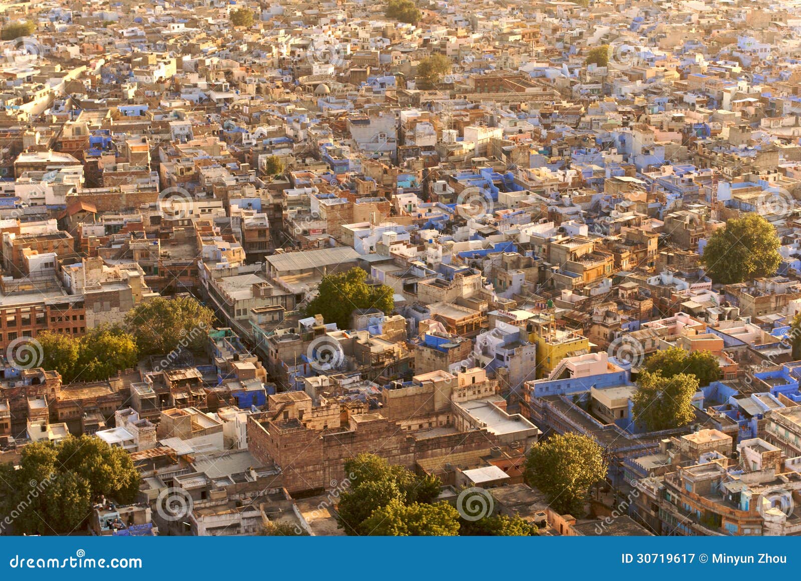 Jodhpur.India redactionele fotografie. Image of huizen - 30719617