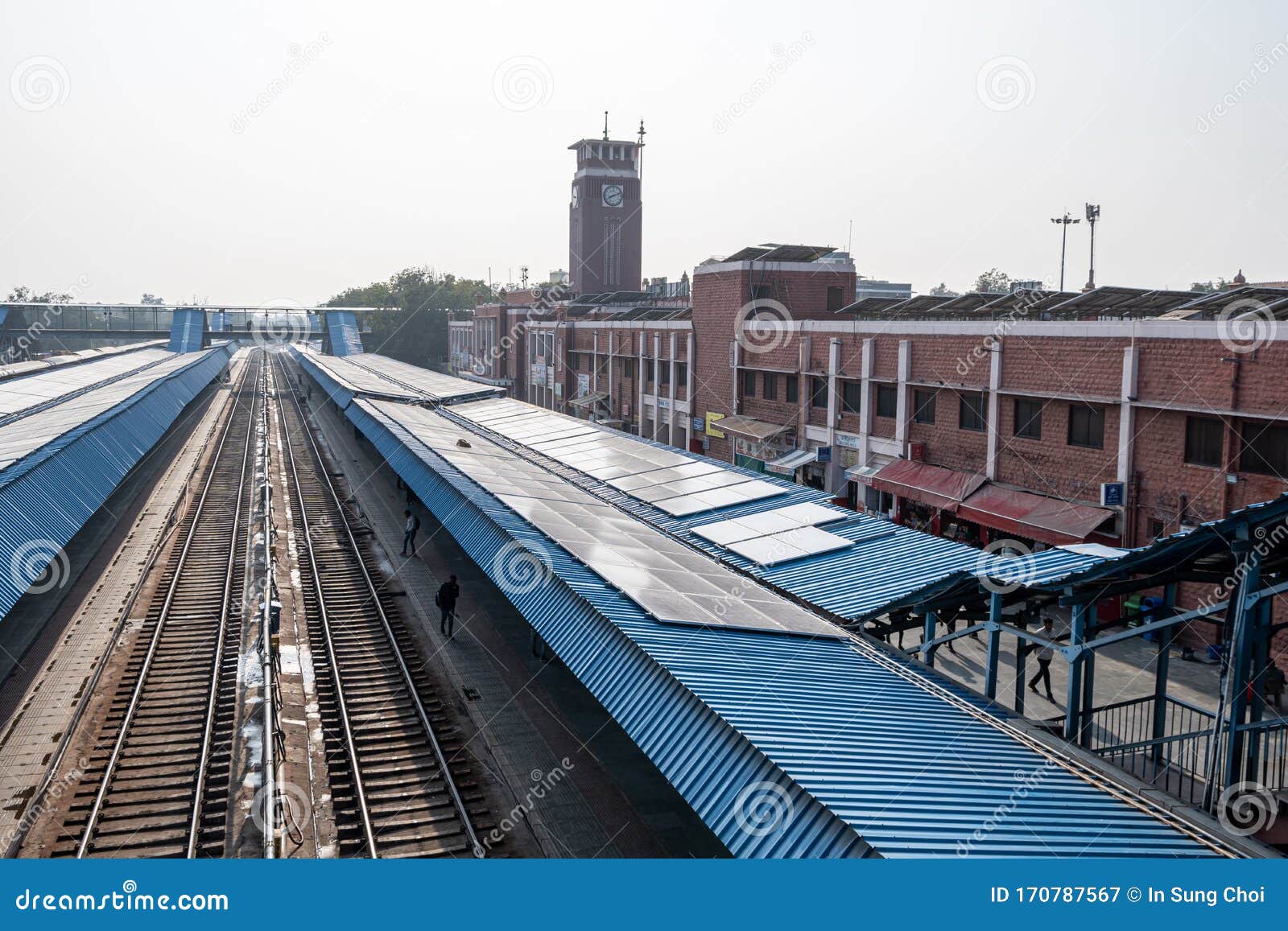 Jodphur Junction Train Station Stock Image - Image of train, tourism ...