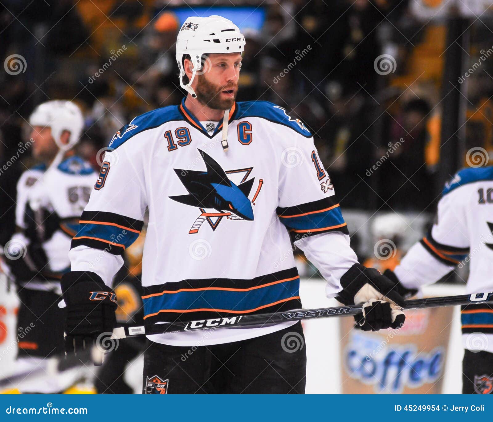 Joe Thornton San Jose Sharks Editorial Stock Image - Image of captain ...