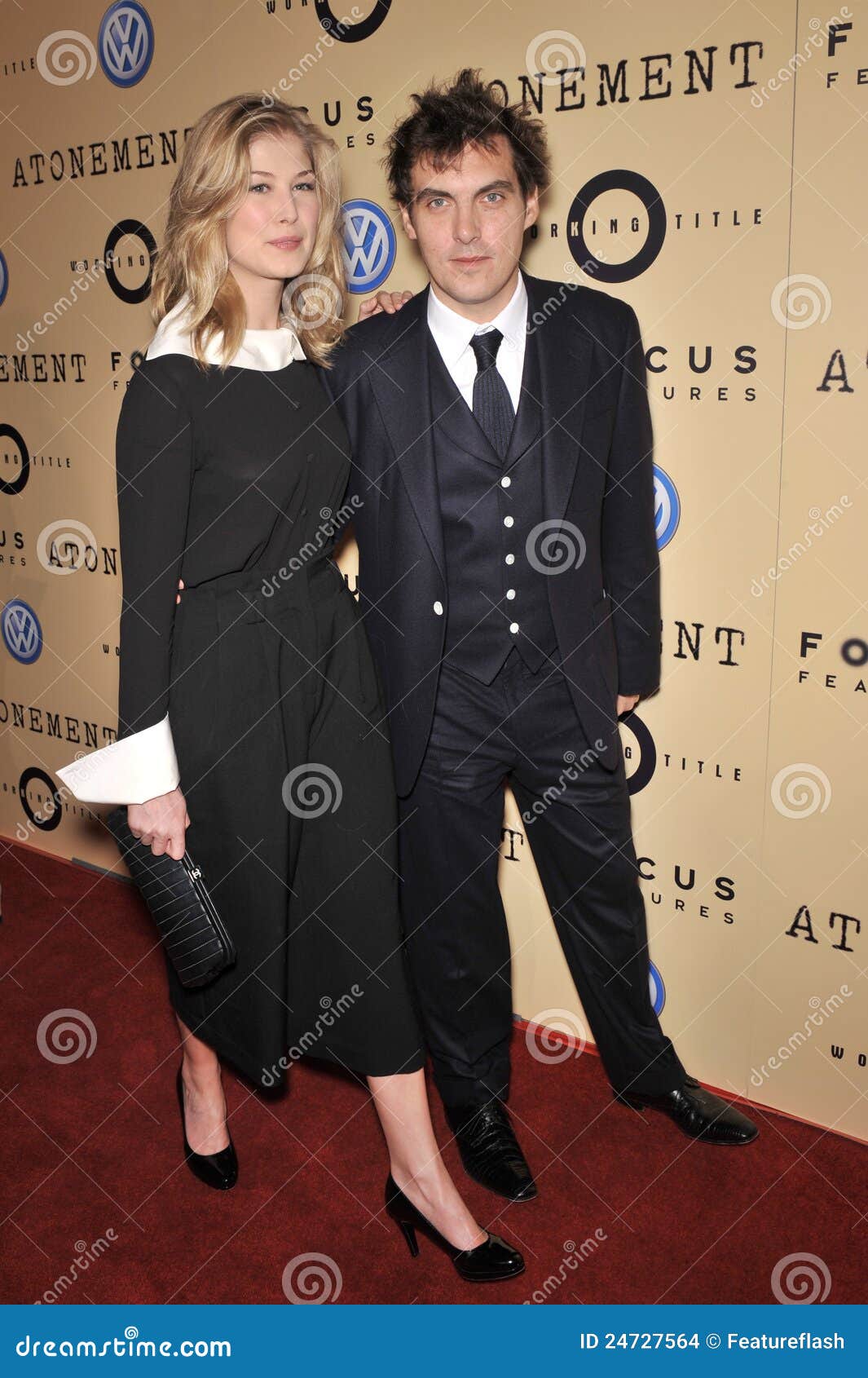 Joe Wright,Rosamund Pike editorial stock image. Image of pike - 24727564