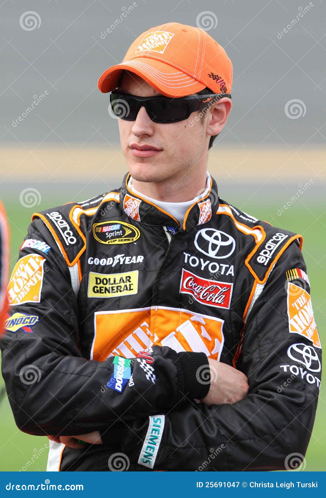 Joey Logano editorial photography. Image of daytona, speedway - 25691047