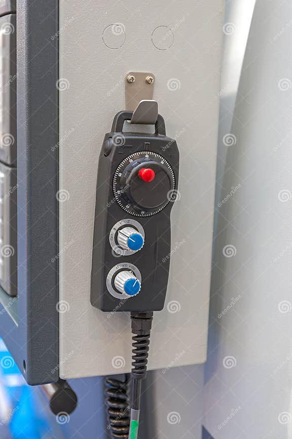 Jog Dial Machine Control stock image. Image of dial - 282213575