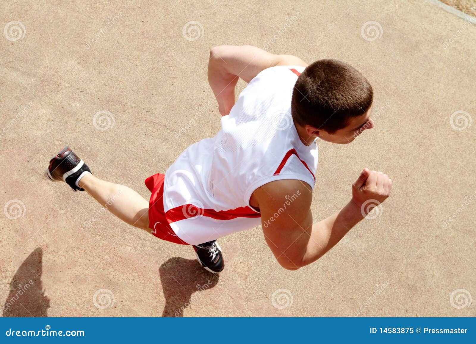 Jogging stock image. Image of person, angle, marathon - 14583875