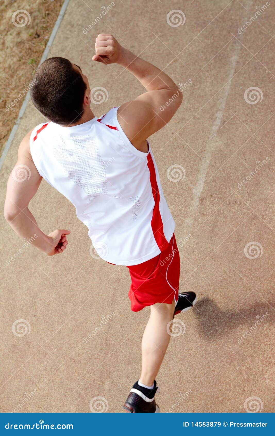 Jogging stock image. Image of back, dynamic, human, marathon - 14583879