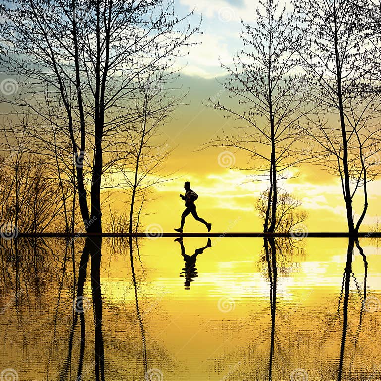 Jogging stock image. Image of training, sport, relaxation - 17305523