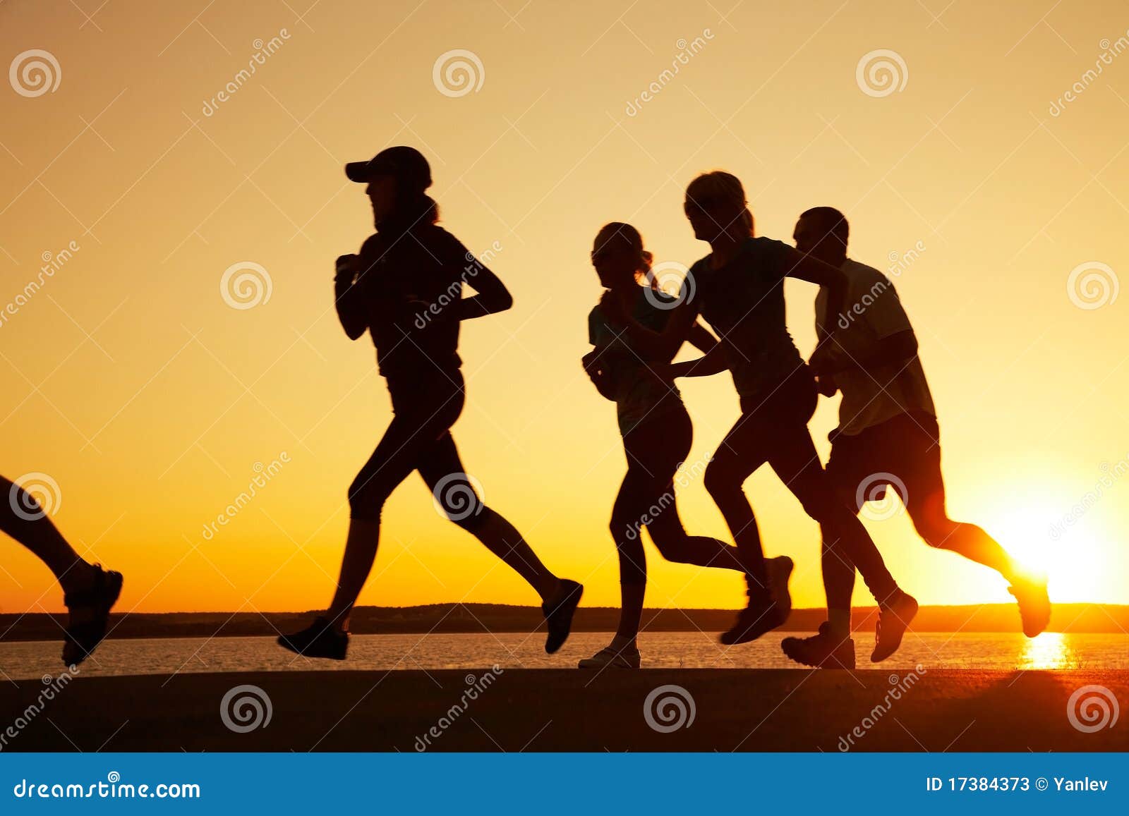 Jogging stock image. Image of competition, group, relationship - 17384373