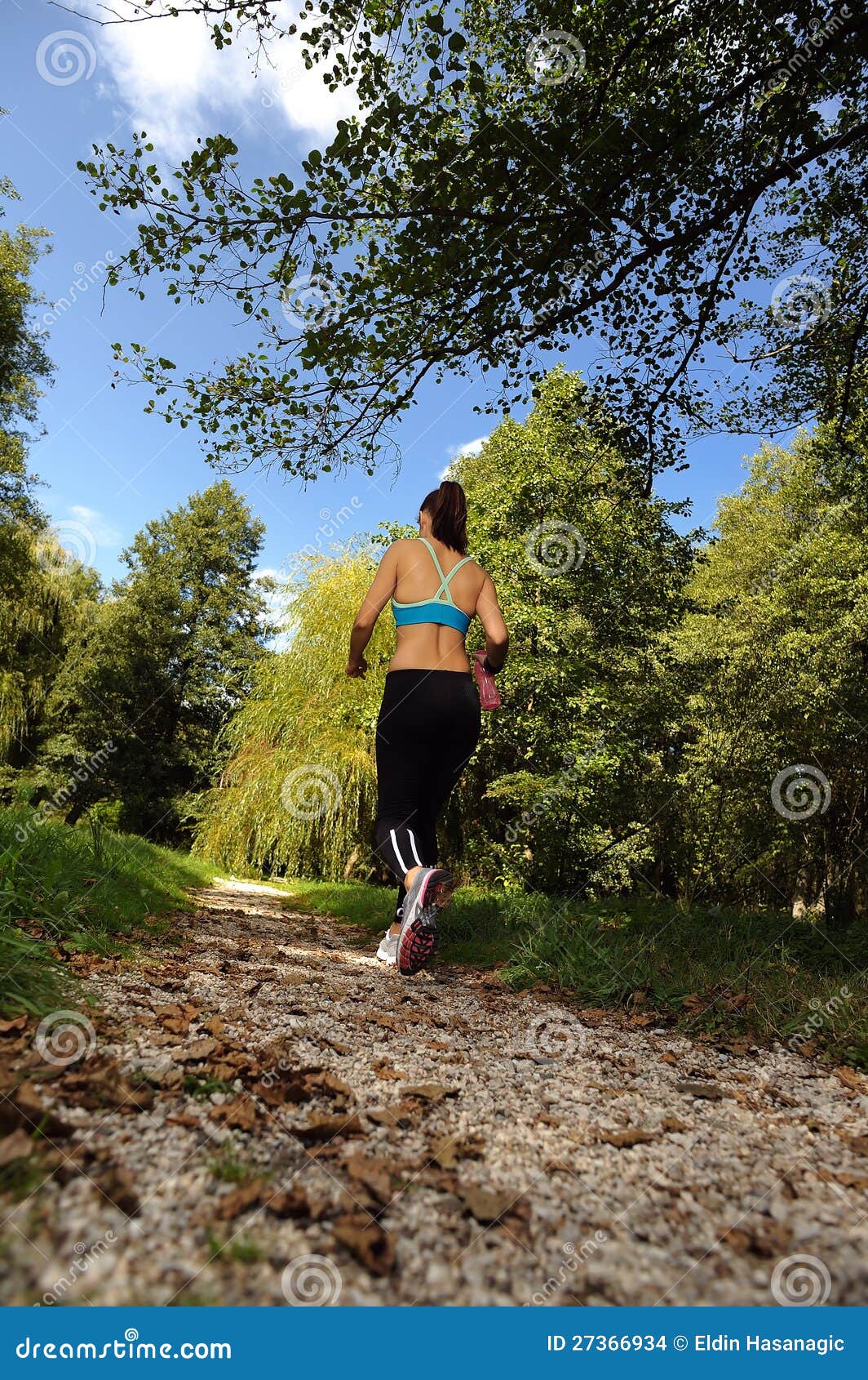 Jogging stock photo. Image of marathon, athletic, autumn - 27366934