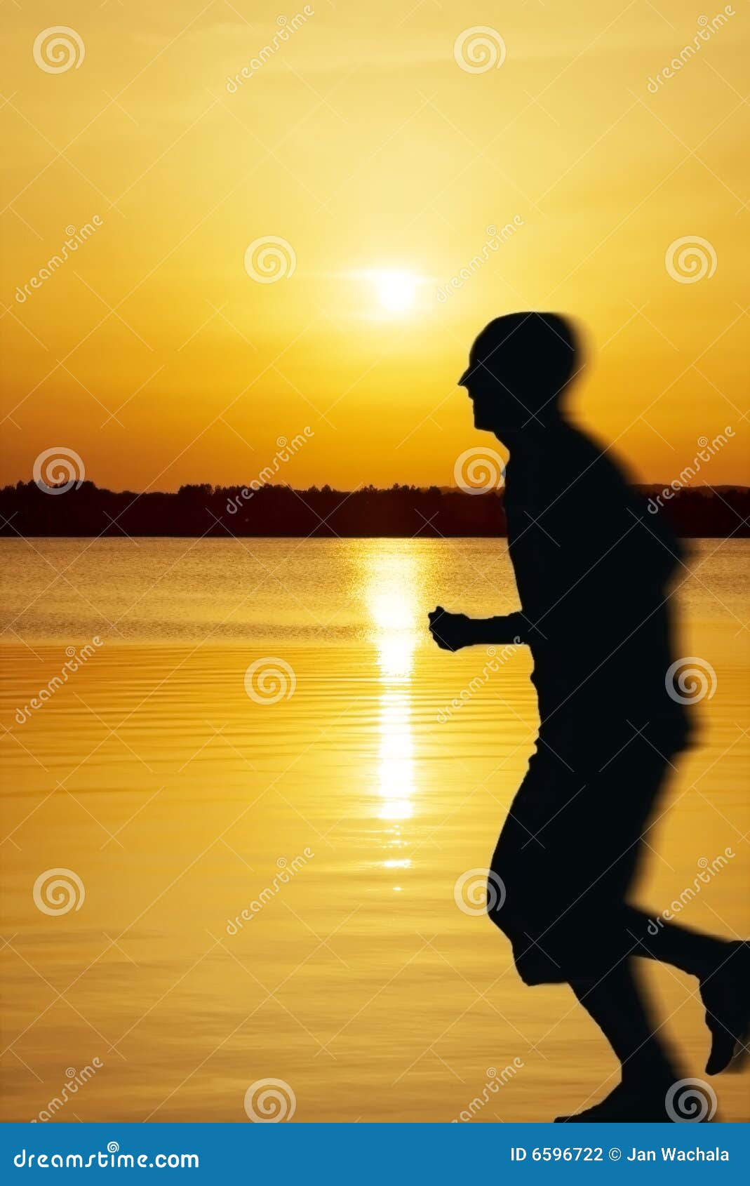 Jogging stock photo. Image of exercising, summer, blur - 6596722