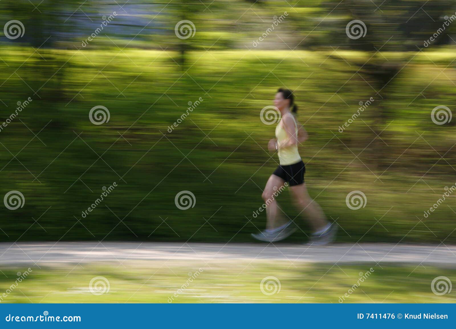Jogging stock photo. Image of activity, life, motion, female - 7411476