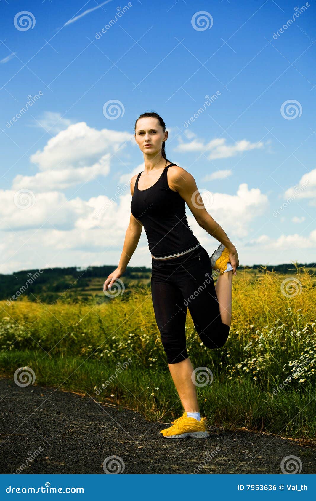Jogging stock photo. Image of action, nature, running - 7553636