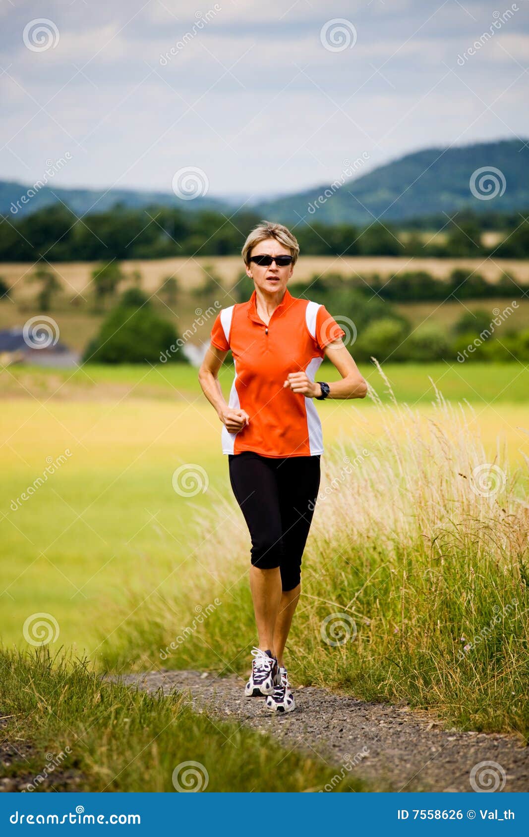 Jogging stock photo. Image of activity, sports, action - 7558626