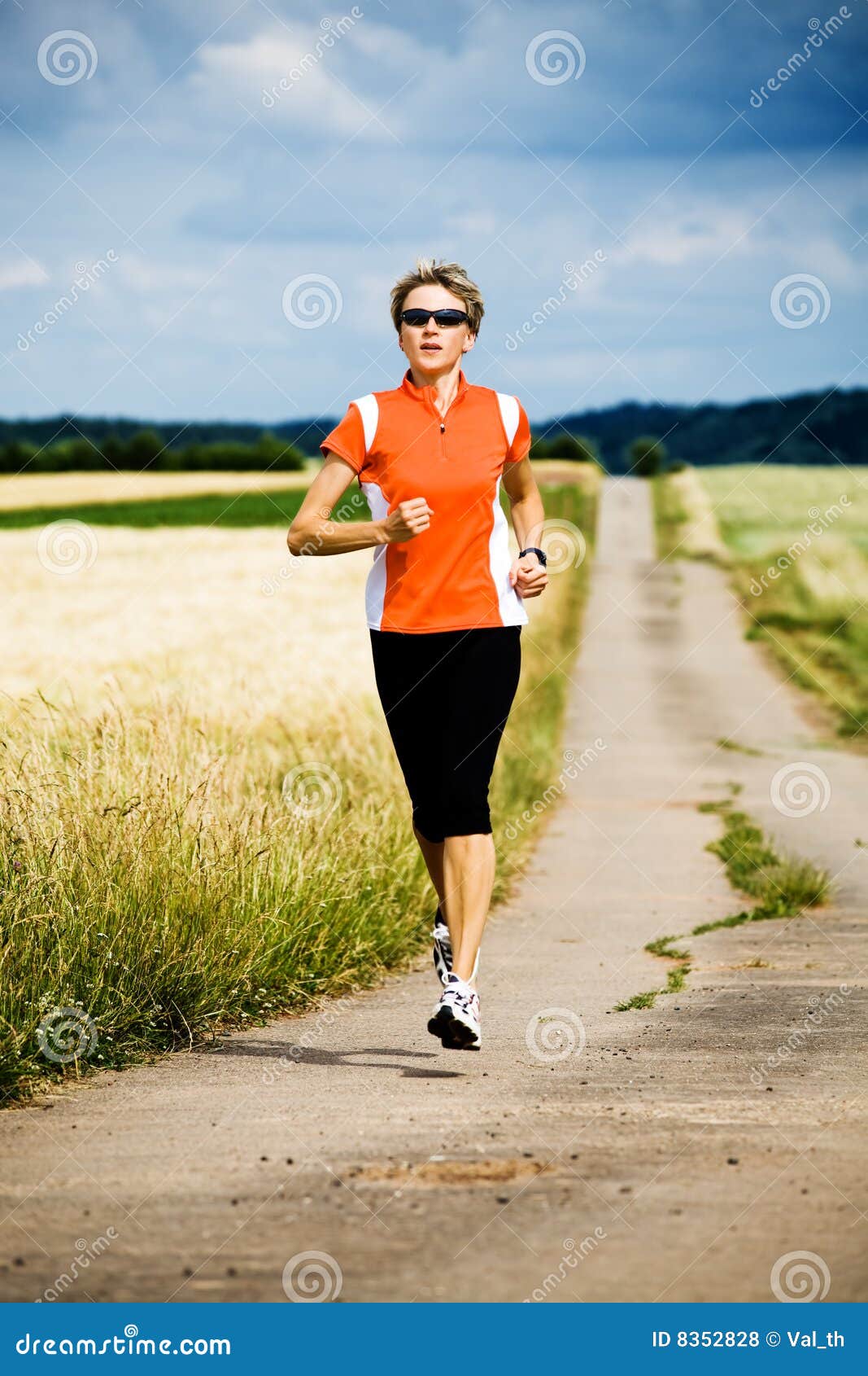 Jogging stock photo. Image of activity, healthy, running - 8352828