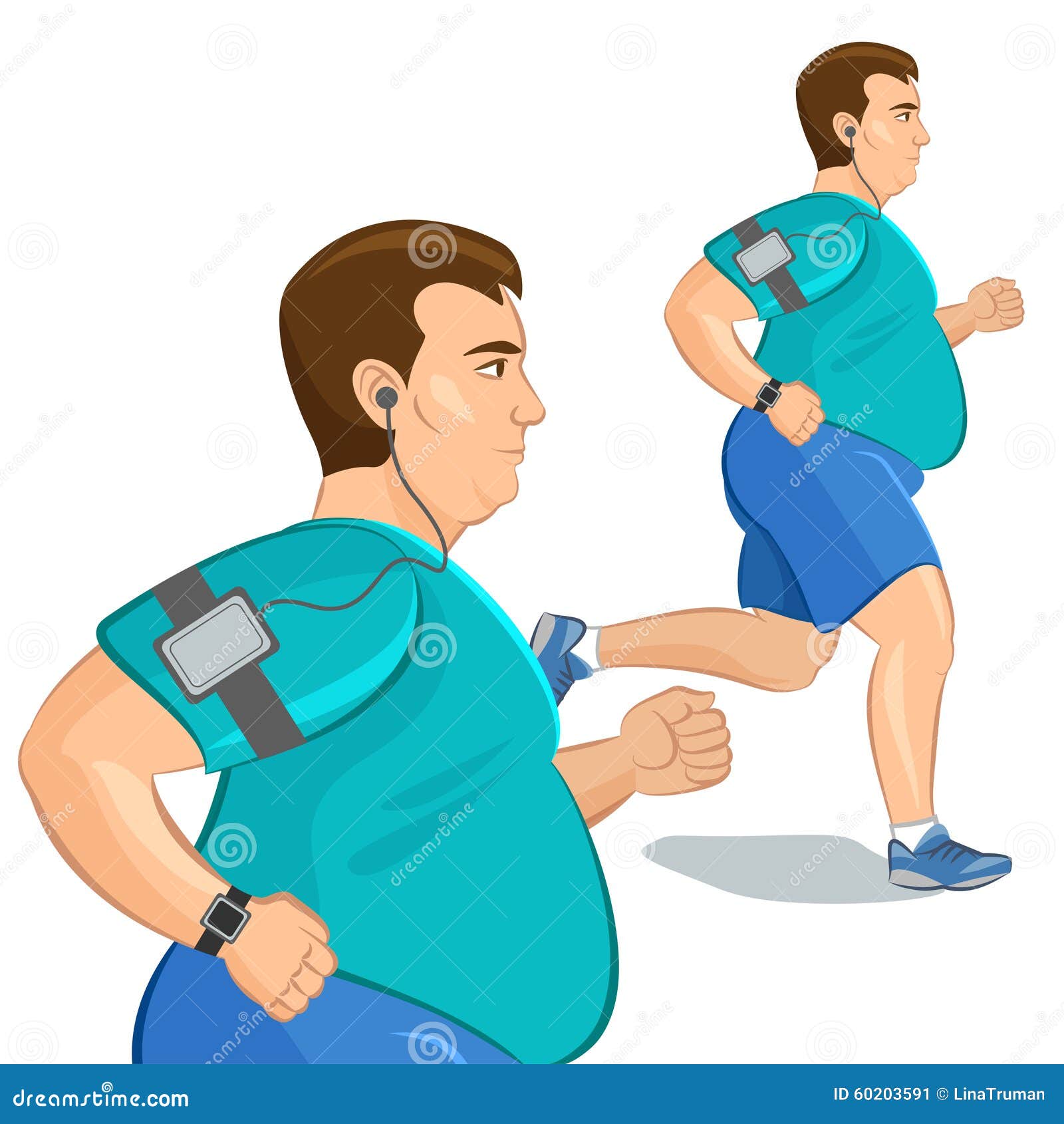 Smart Device And Computer Backing Up Data Vector Illustration ...