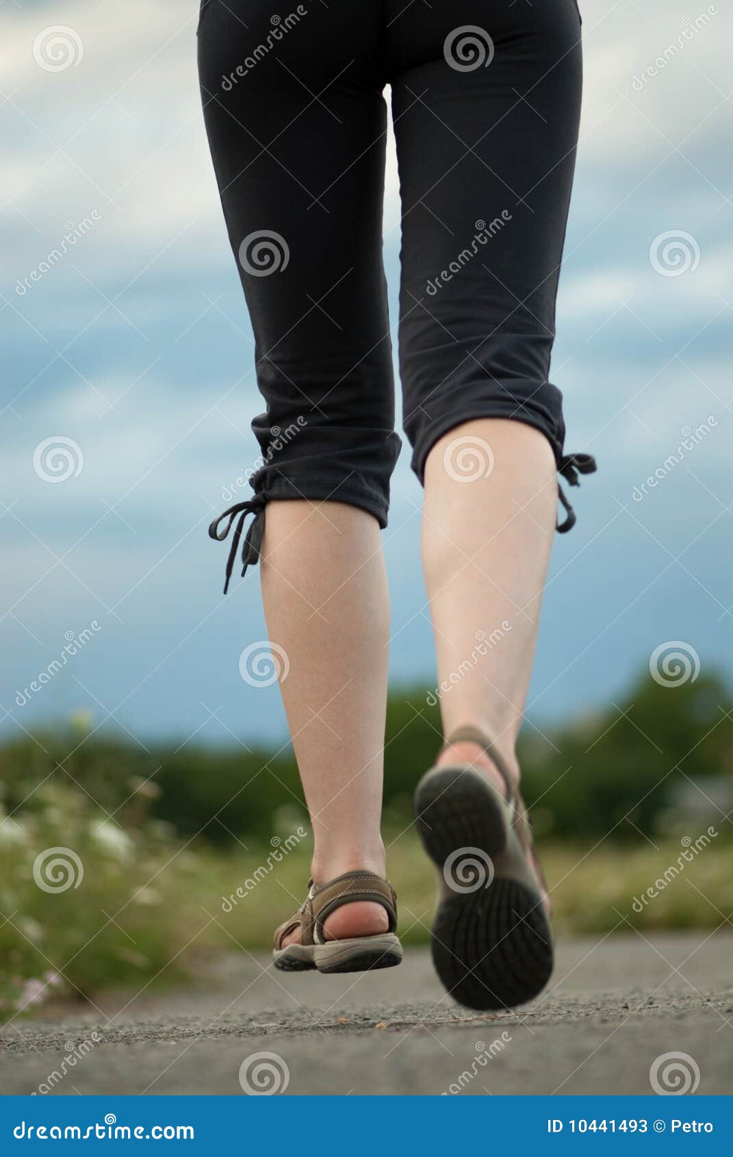 Jogging legs closeup stock image. Image of outdoor, alone - 10441493