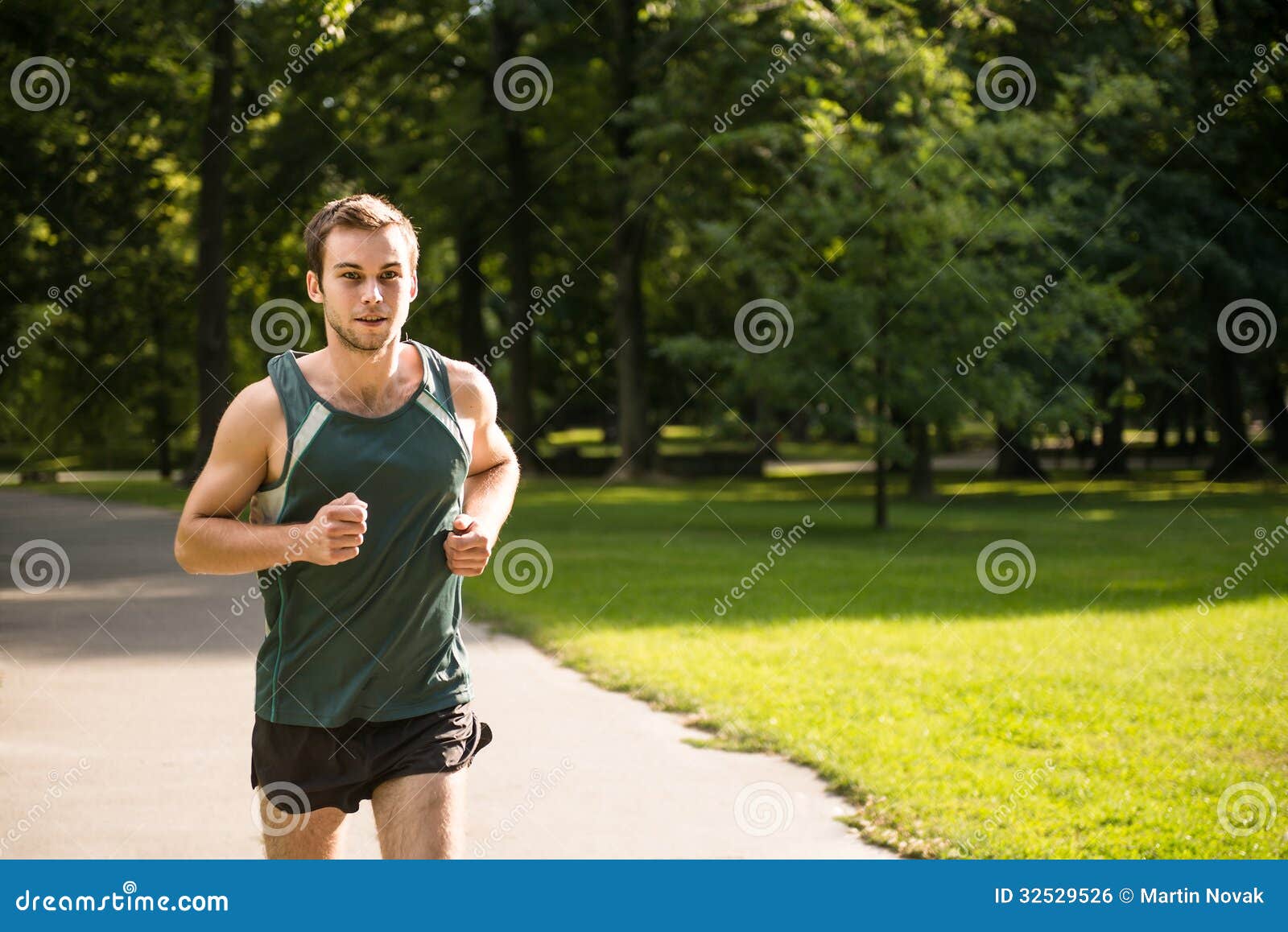 Jogging stock photo. Image of lifestyle, outdoors, sport - 32529526