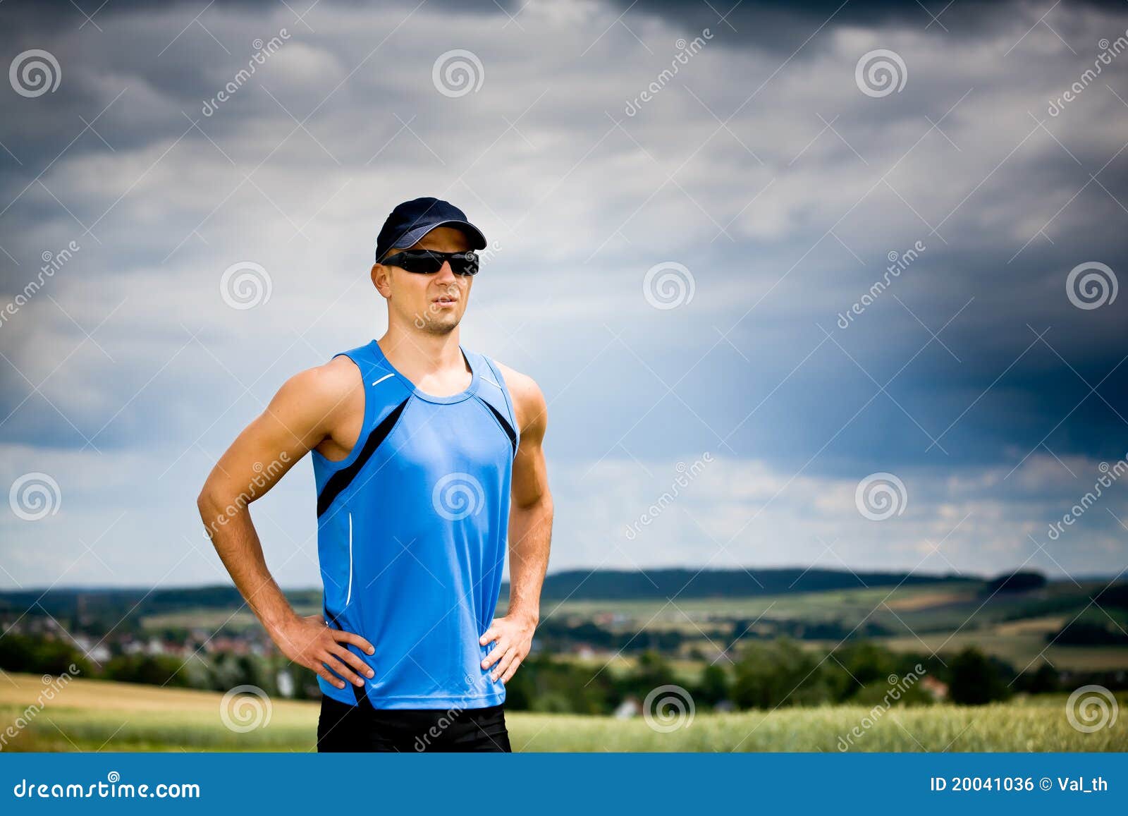 Jogging man stock photo. Image of male, healthy, outdoor - 20041036