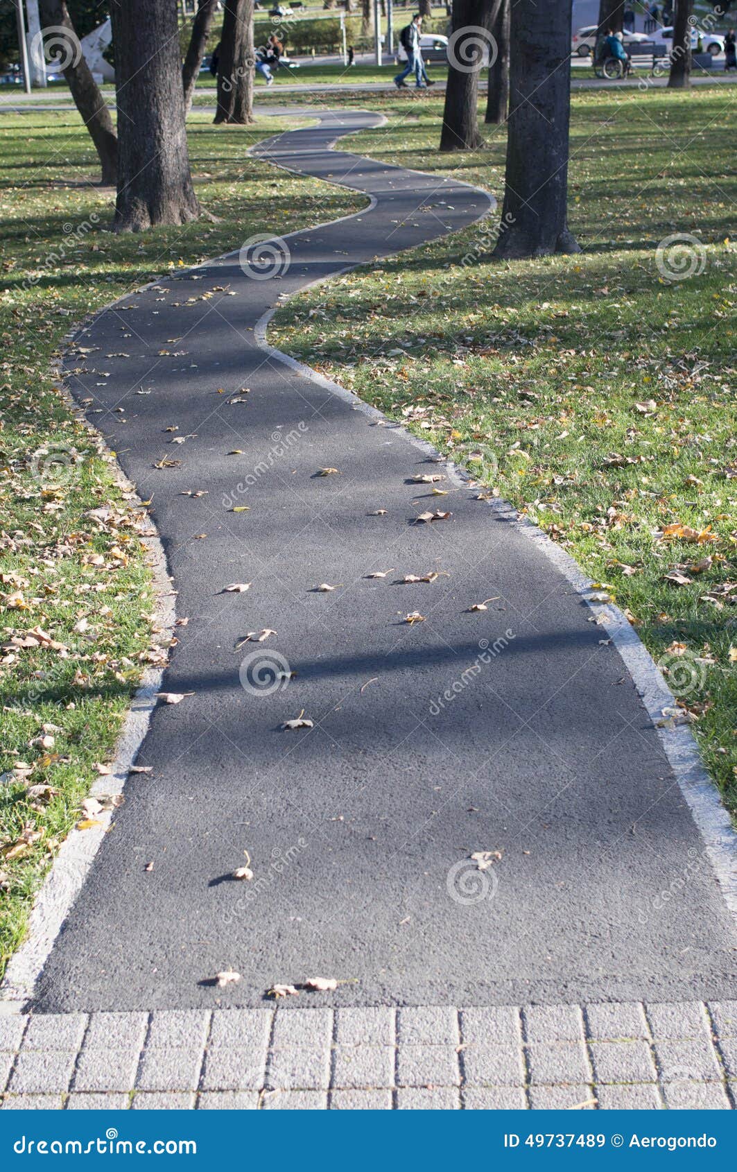 Jogging path stock image. Image of sunlight, jogging - 49737489