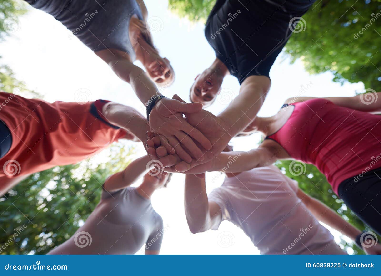 Jogging People Group Have Fun Stock Image - Image of sport, health ...