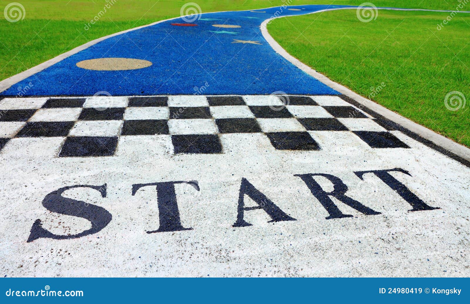 Jogging track stock image. Image of athleticism, park - 24980419