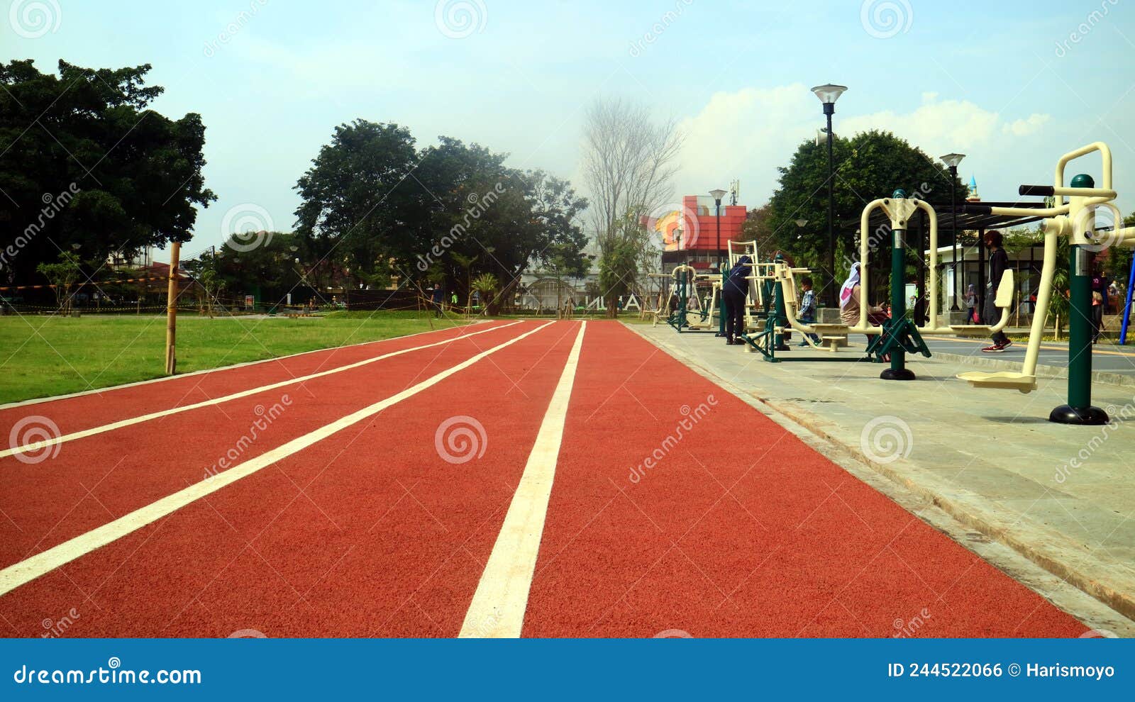 Jogging Track in Bogor editorial photo. Image of space - 244522066