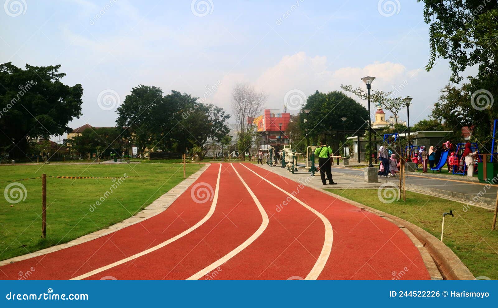 Jogging Track in Bogor editorial photo. Image of open - 244522226