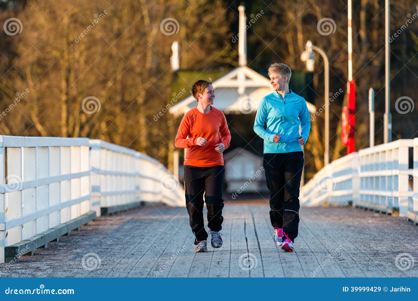 Jogging women stock image. Image of athlete, friend, nature - 39999429