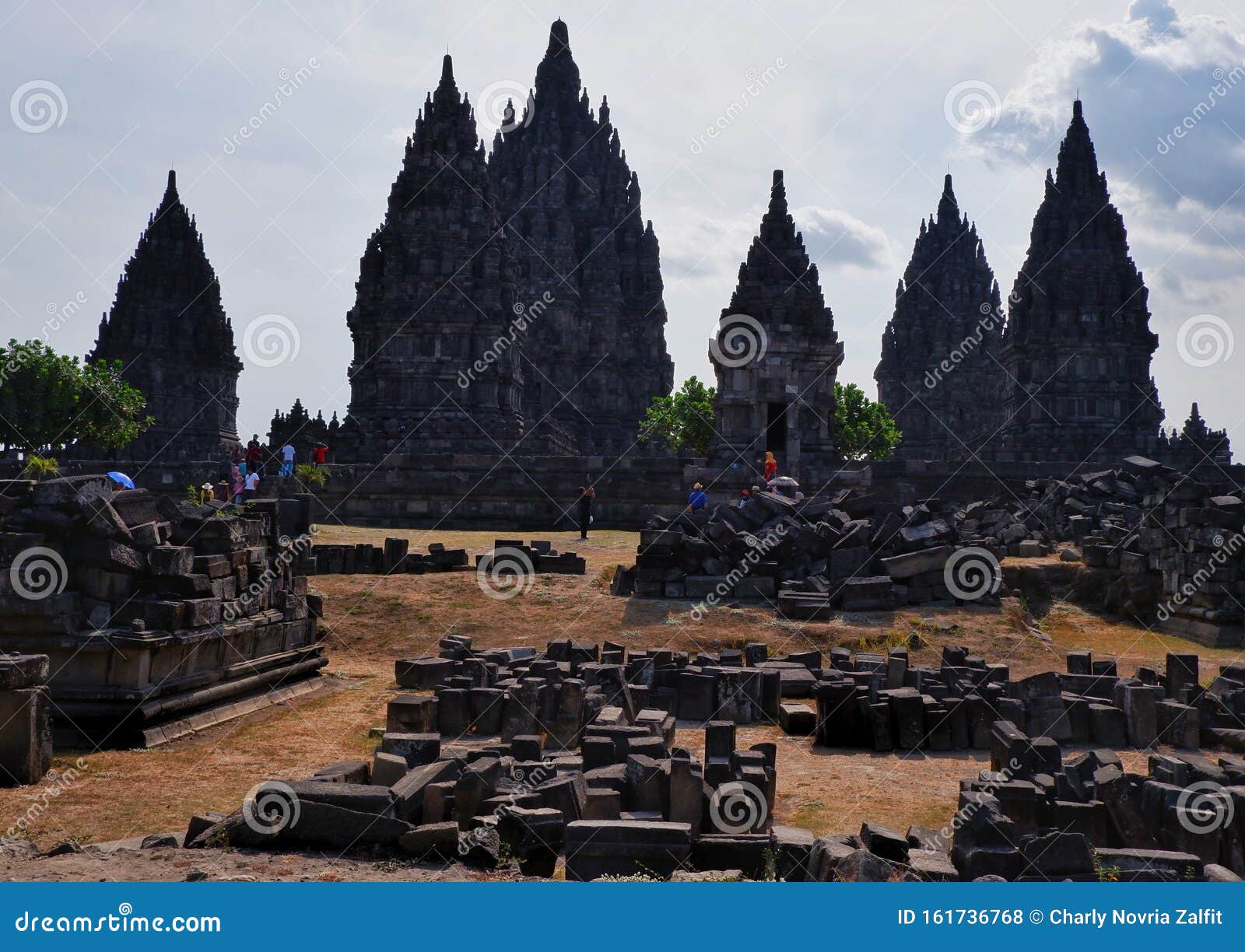 Jogjakarta, Indonesien: September 2019: Candi Prambanan Prambanan ...