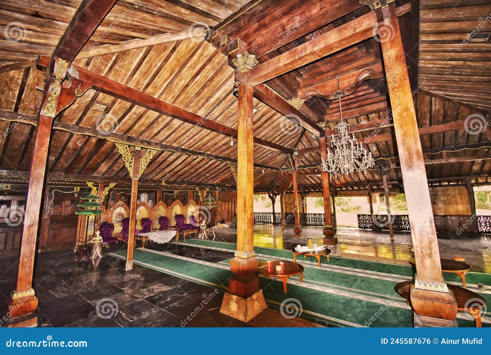 Joglo is a Traditional House of Central Java Which Was Built Using Teak ...