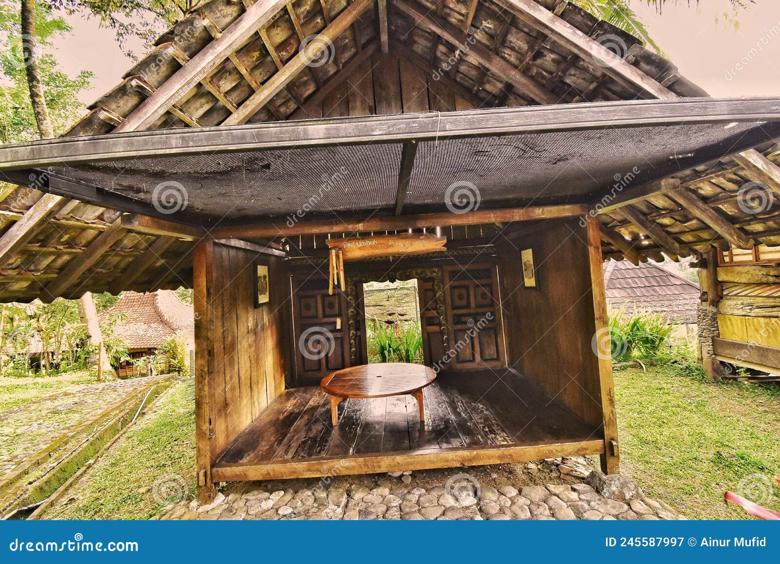 Joglo is a Traditional House of Central Java Which Was Built Using Teak ...