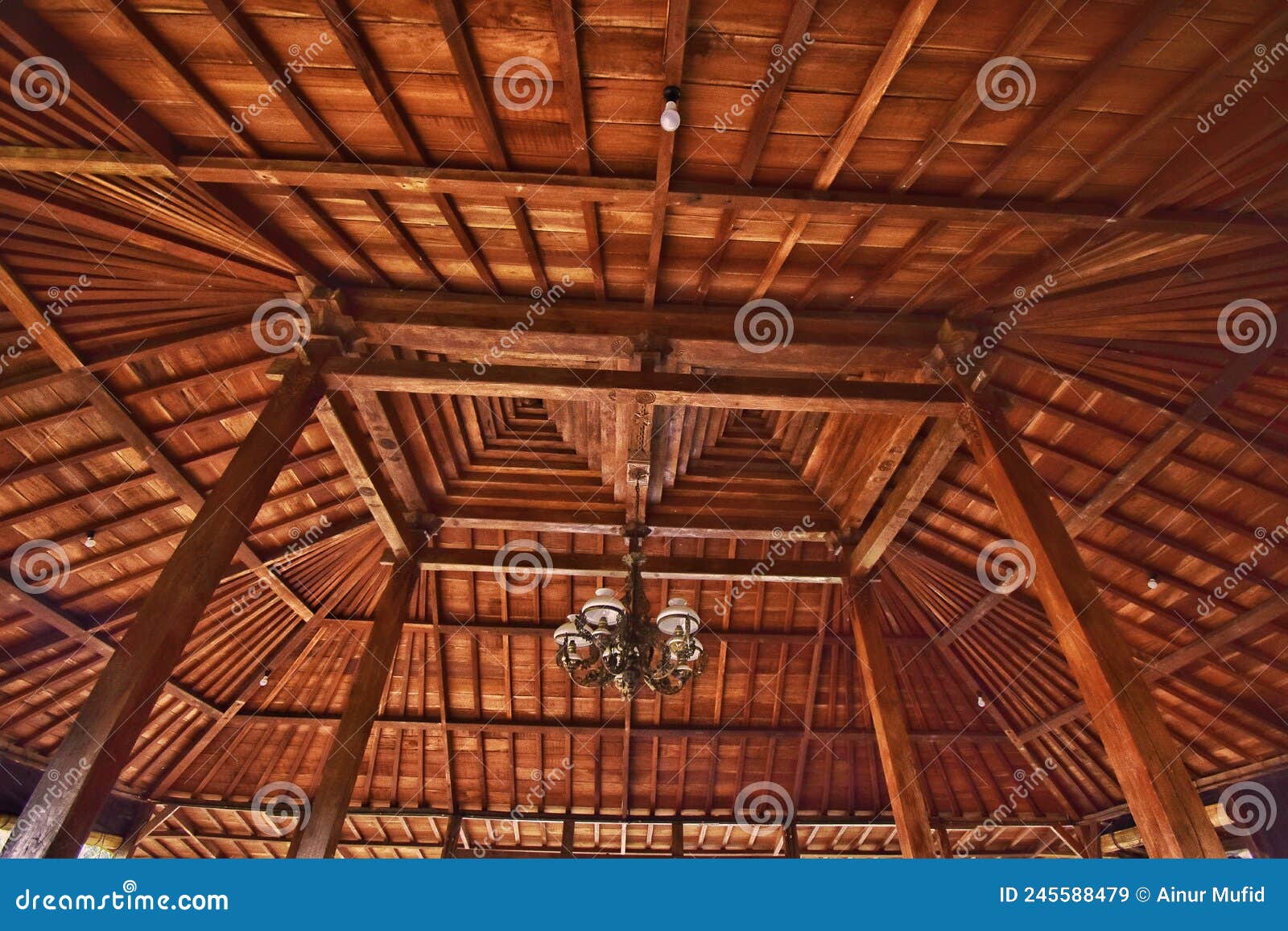Joglo is a Traditional House of Central Java Which Was Built Using Teak ...