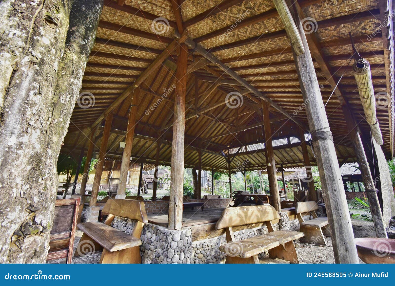 Joglo is a Traditional House of Central Java Which Was Built Using Teak ...