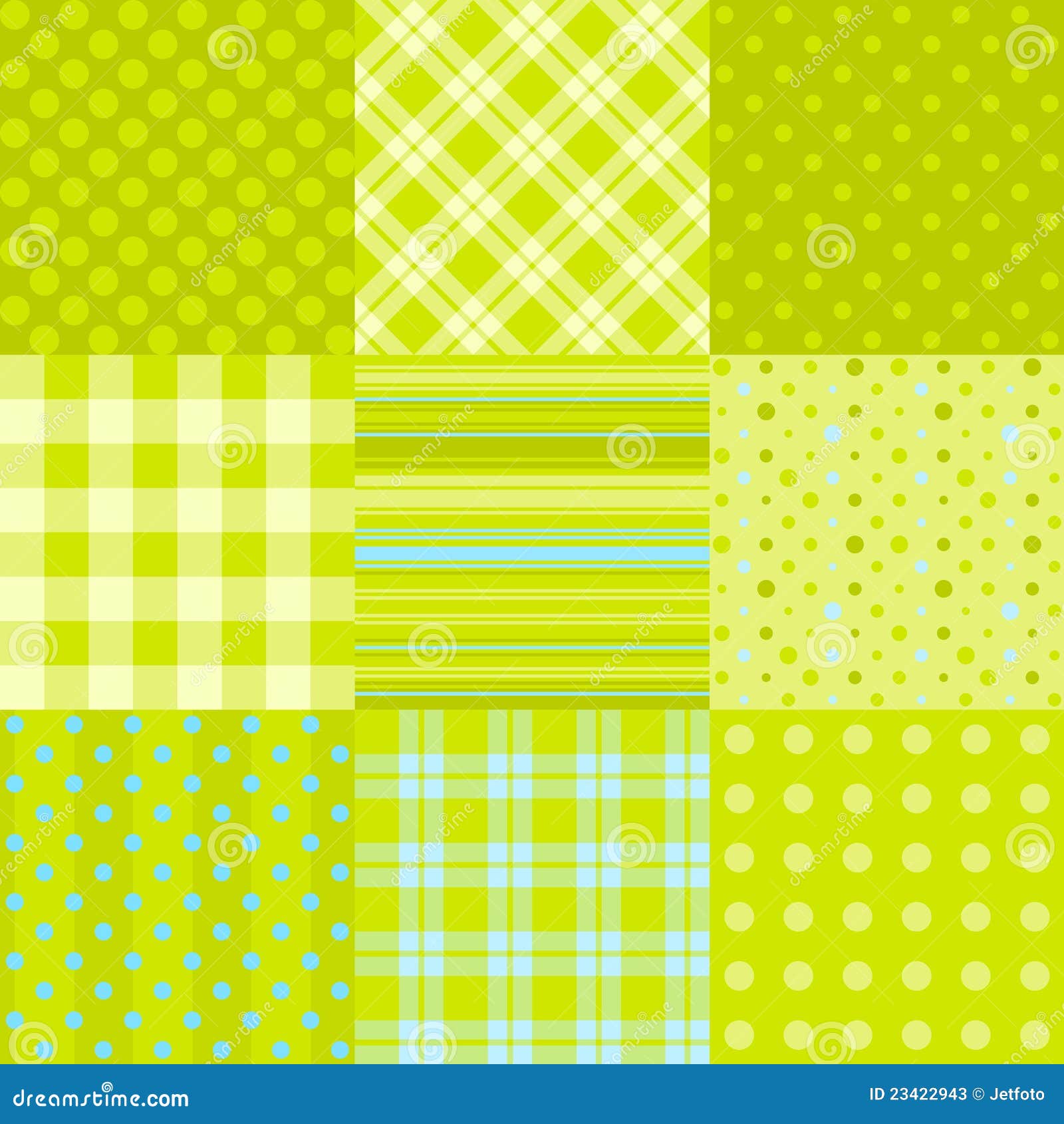 Jogo De 9 Texturas Sem Emenda Simples Ilustração do Vetor - Ilustração ...