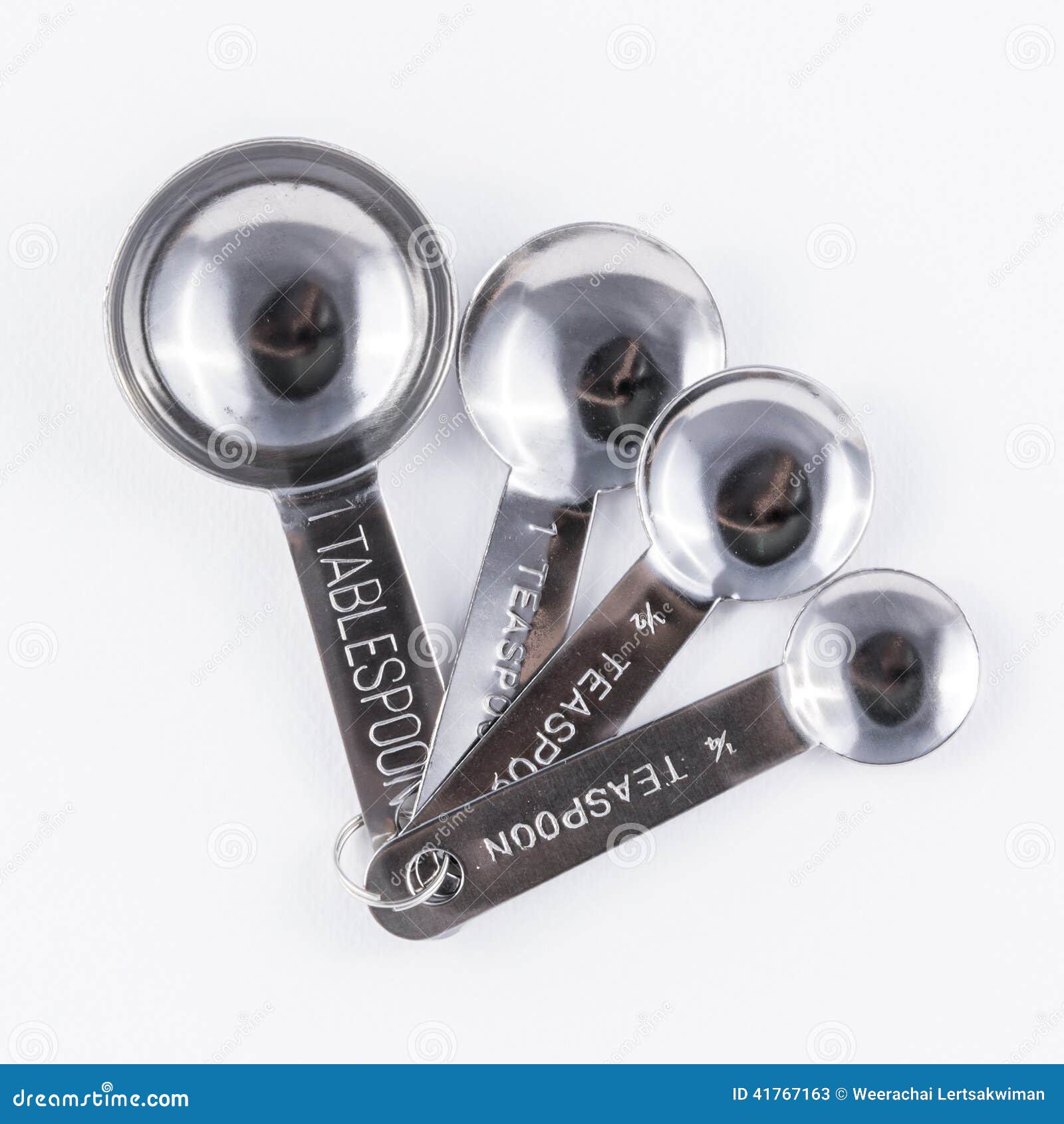 Jogo de colheres medidas imagem de stock. Imagem de colher - 41767163