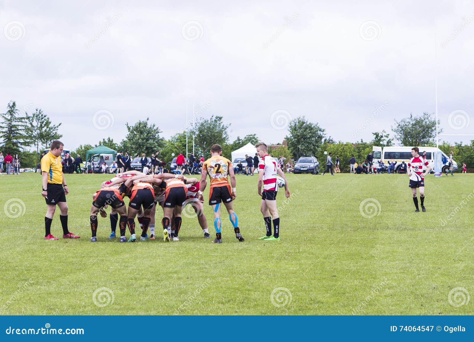 Jogo De Rugby Em MK RUGGERFEST, Milton Keynes Fotografia Editorial ...